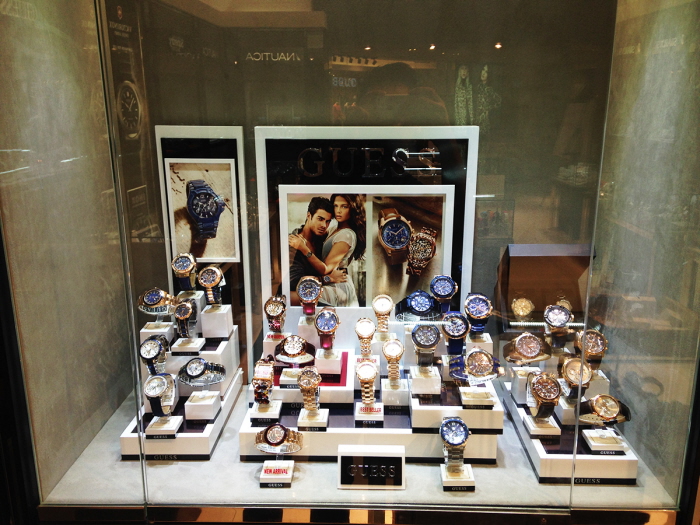 Visual Merchandising GUESS Watches by Winardi Soputro at Coroflot.com