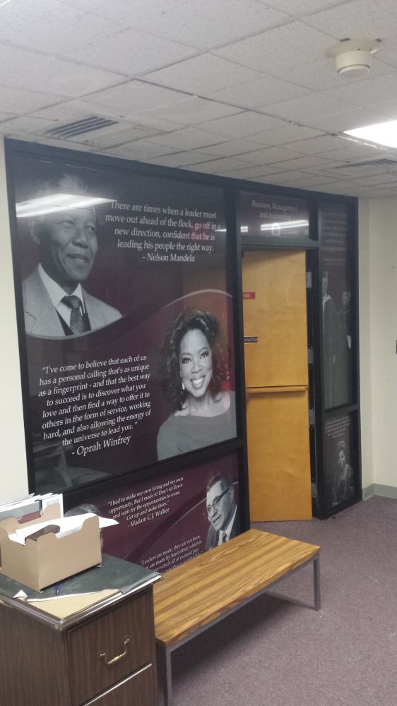 Motivational Mural Window Clings by Brandon Hildreth at Coroflot.com