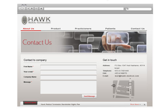 Hawk Medical Technologies by Racheli Bar at Coroflot.com