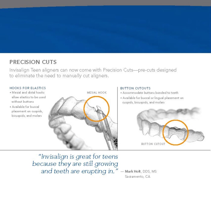 Invisalign Teen Brochure by Ronda Prothro at Coroflot.com