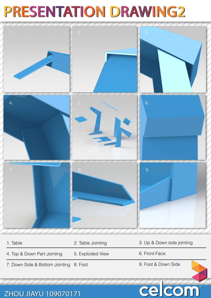 An upload by Jiayu Zhou on Coroflot: to the project Rostrum Design