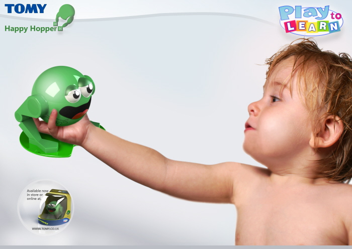 Interactive Toy: Tomy's Happy Hopper by Joel Vallance at Coroflot.com