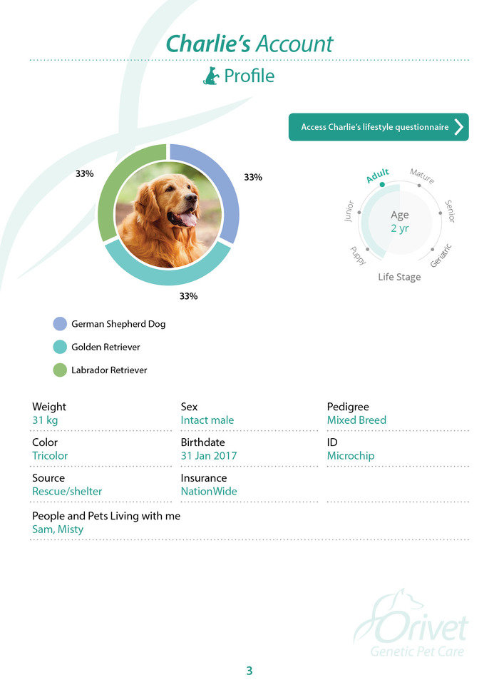 PDF design - Genetic Test Report brochure by Igor 'Nester' Nesterenko ...