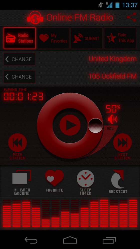 UI/UX design - Online FM Radio by Igor 'Nester' Nesterenko at Coroflot.com