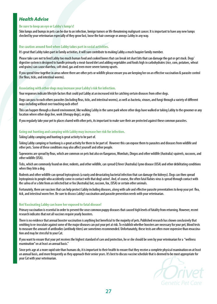 PDF design - Genetic Test Report brochure by Igor 'Nester' Nesterenko ...