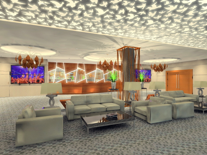 Concert hall & Lobby by Jayden sia at Coroflot.com