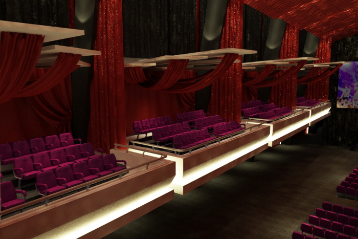 Concert hall & Lobby by Jayden sia at Coroflot.com