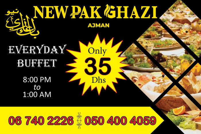 PAK GHAZI RESTAURANT AJMAN by Shaheer Ahmed at Coroflot.com