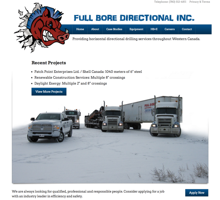 Full Bore Directional Inc. by Todd Smith-Salter at Coroflot.com
