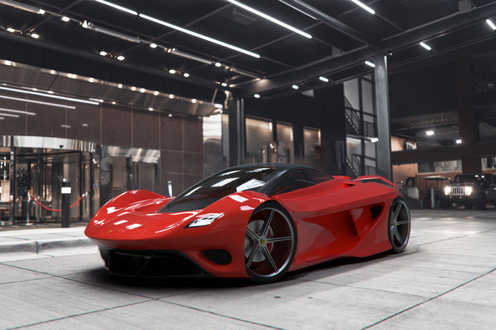 Ferrari F5 by Martín Rico at Coroflot.com