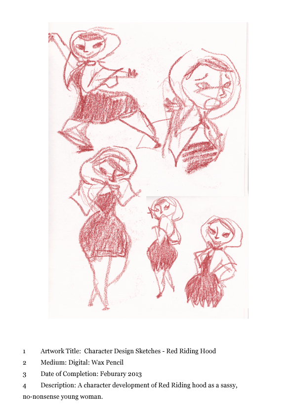 Character Sketches/ Development by Sheena Tan at Coroflot.com