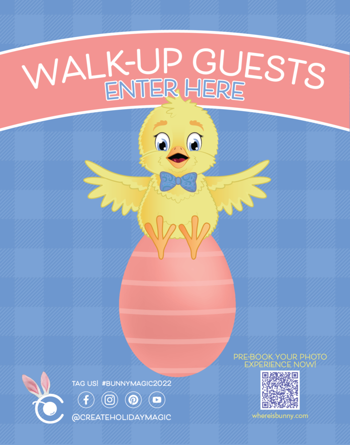 Easter 2022 On-Set Signage by Bridget Reiser at Coroflot.com