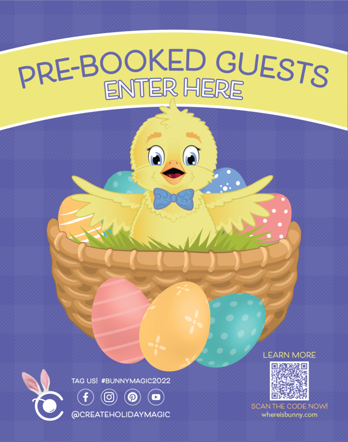 Easter 2022 On-Set Signage by Bridget Reiser at Coroflot.com