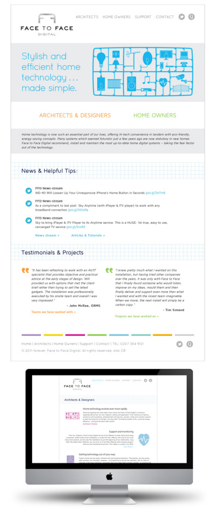 Face to Face Digital by Cloudyreason Inc. at Coroflot.com