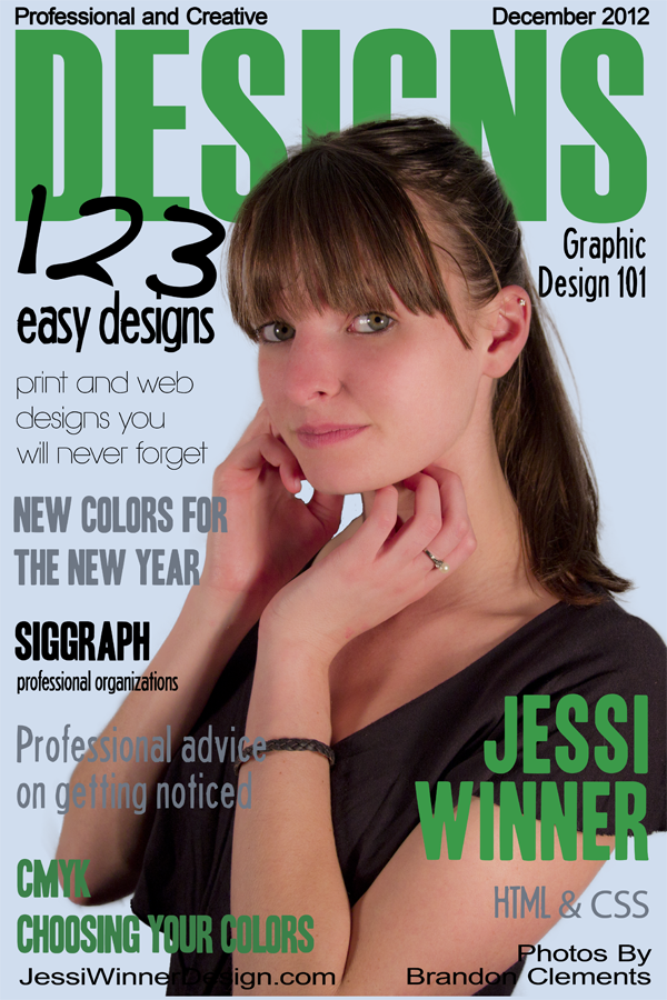 Magazine Covers by Jessi Winner at Coroflot.com