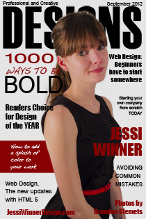 Magazine Covers by Jessi Winner at Coroflot.com