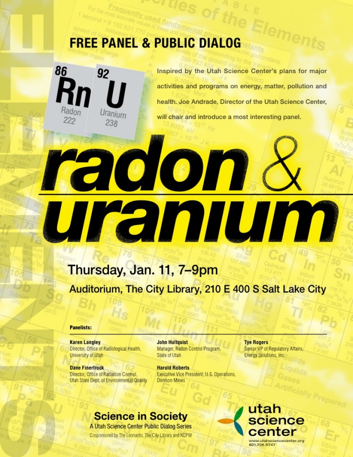 Utah Science Center posters by Aaron Andrade at Coroflot.com