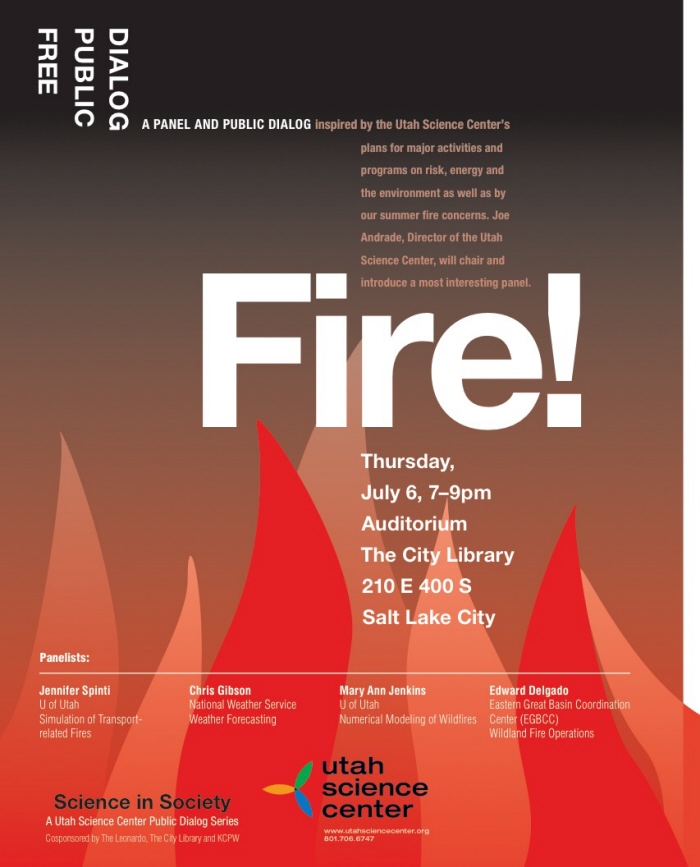 Utah Science Center posters by Aaron Andrade at Coroflot.com