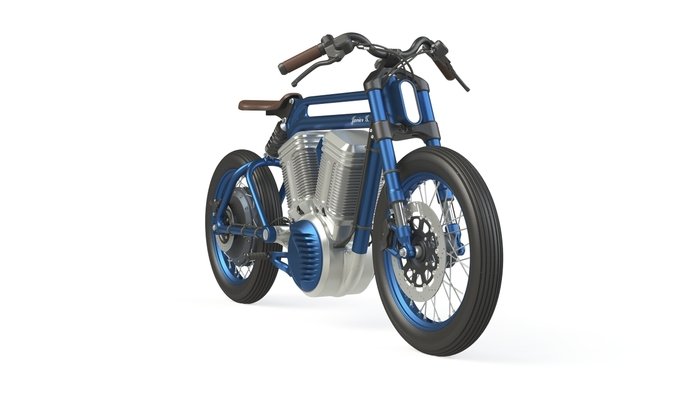 Electric motorcycle design. Electric retro motorcycle by Javier ...