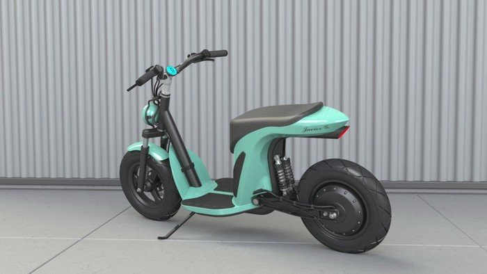 Electric motorcycle design. Electric moped design by Javier Gutierrez ...