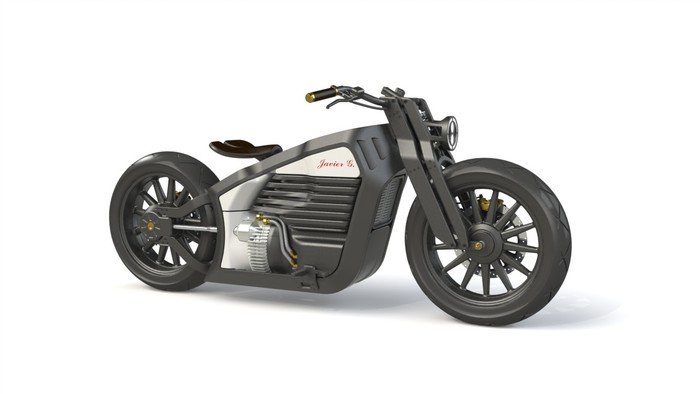 Electric motorcycle concept. Electric bobber motorcycle by Javier ...