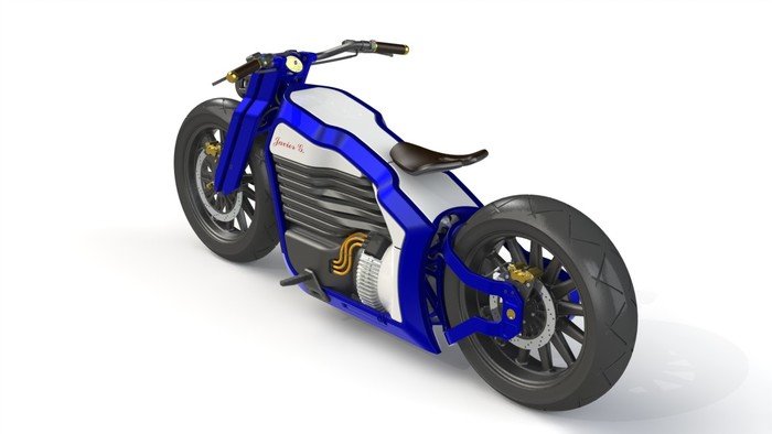 Electric motorcycle concept. Electric bobber motorcycle by Javier ...