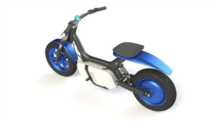 Electric scooter design by Javier Gutierrez at Coroflot.com