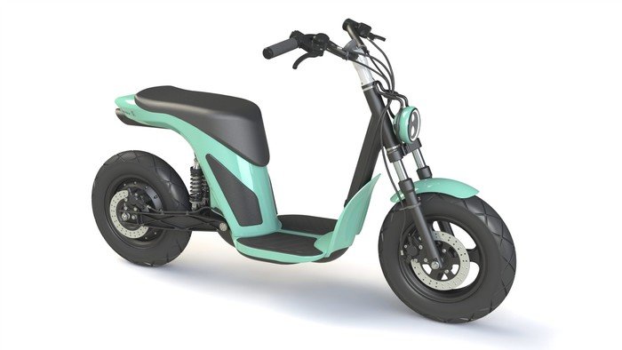 Electric motorcycle design. Electric moped design by Javier Gutierrez ...