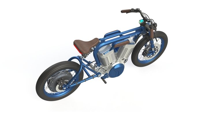 Electric motorcycle design. Electric retro motorcycle by Javier ...