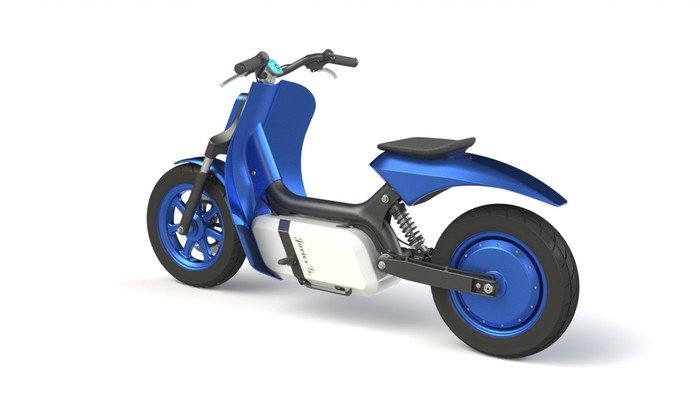 Electric scooter design by Javier Gutierrez at Coroflot.com