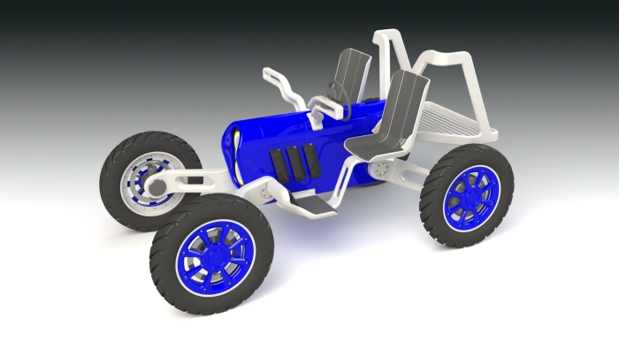 Cyclecar design by Javier Gutierrez at Coroflot.com