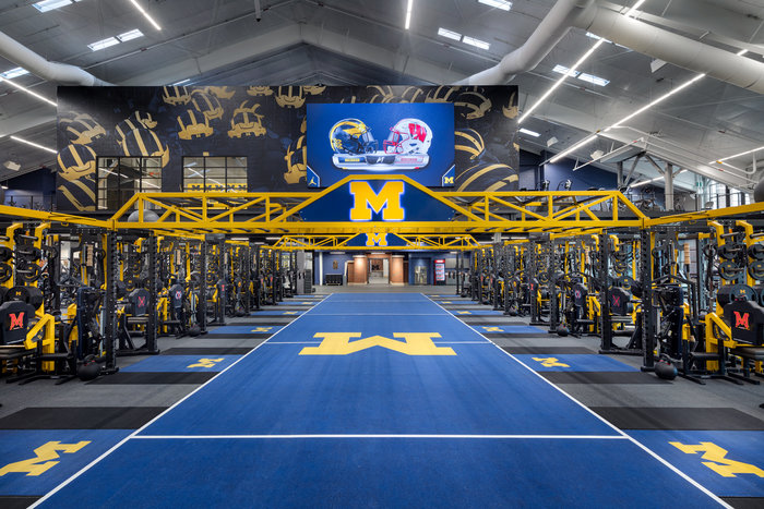 University of Michigan - Schembechler Hall Football Performance Center ...