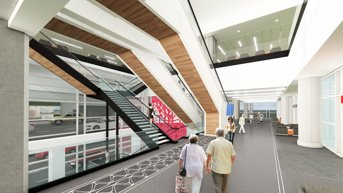 Tampa Airport Vertical Circulation Buildings by Jessica Irons at ...