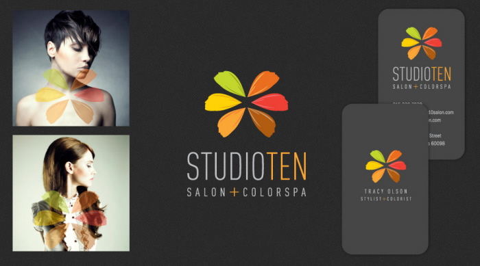 An upload by Kristen Highland on Coroflot: to the project Studio 10 Branding