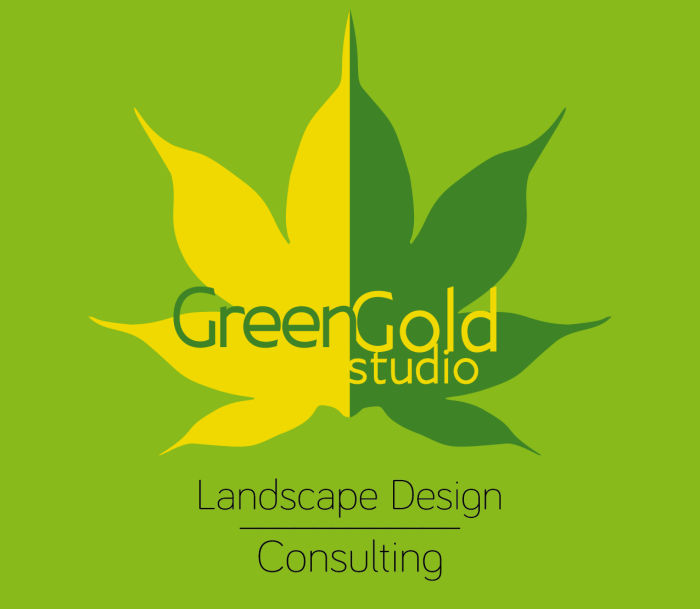 GreenGold studio Logo & Card by Christine Thomas at Coroflot.com
