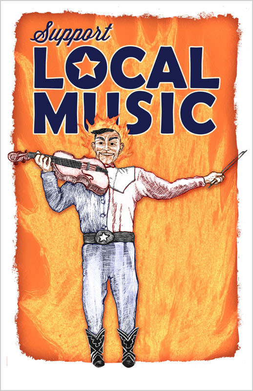 An upload by Steve Verseckes on Coroflot: to the project Local Music ...