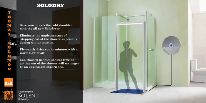 Shower Dryer by Thomas Solomon at Coroflot.com