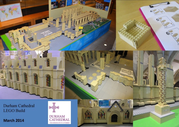 Durham Cathedral LEGO build (ongoing) by Matt Kirby at Coroflot.com