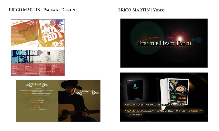 An upload by Erico "Doc" Martin on Coroflot: to the project EricoMartin-CreativePortfolio