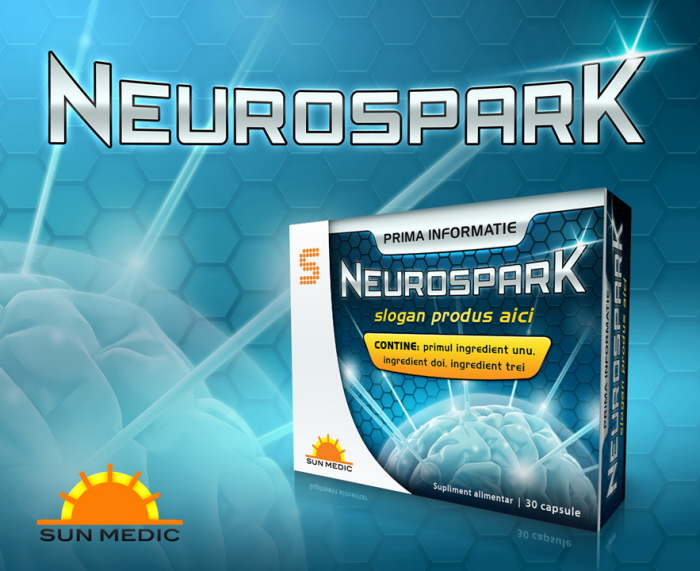NeuroSpark Product Packaging Design by Liviu Lungu at Coroflot.com