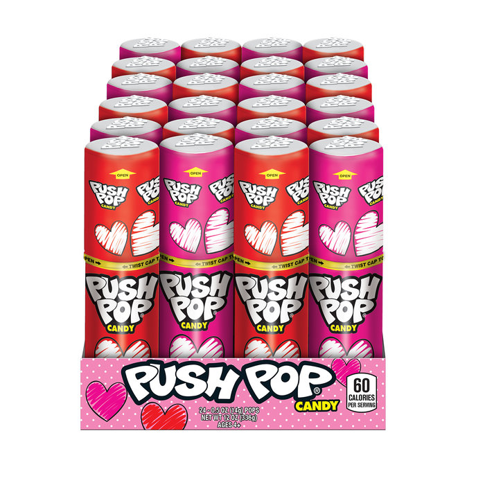 Packaging: Valentine's Day Push Pop by M. Kane at Coroflot.com