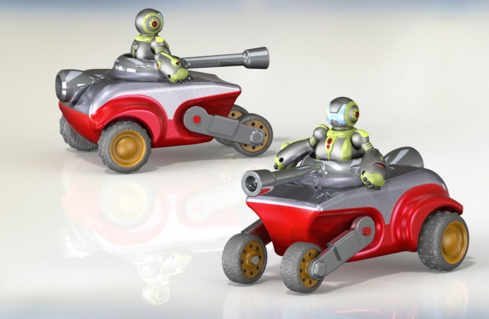 PT-R1 Action Bot Toy Study by Peter Ragonetti at Coroflot.com