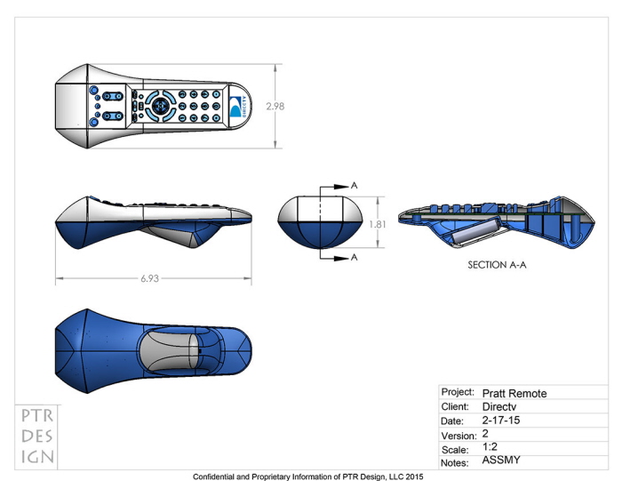 Pratt Solidworks 2 SP15 Remote Control Project by Peter Ragonetti at ...