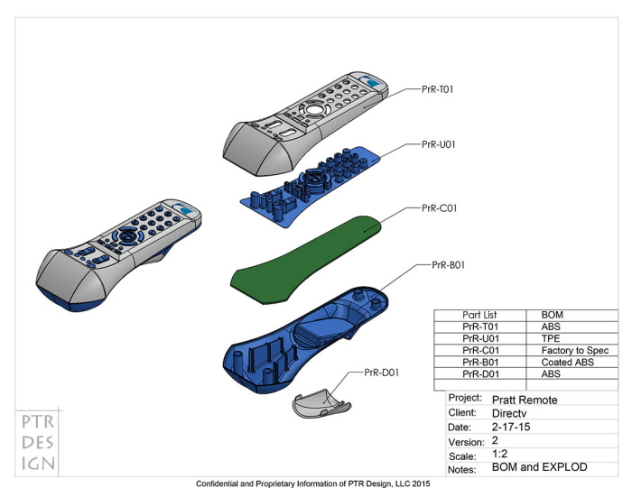 Pratt Solidworks 2 SP15 Remote Control Project by Peter Ragonetti at ...