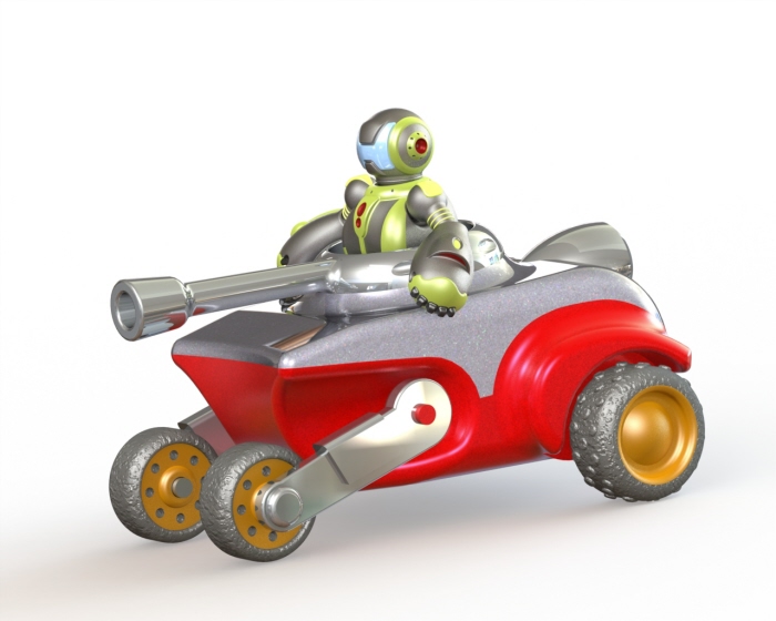 PT-R1 Action Bot Toy Study by Peter Ragonetti at Coroflot.com