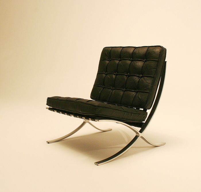 Barcelona chair scaled model. by Walter Castro at Coroflot.com