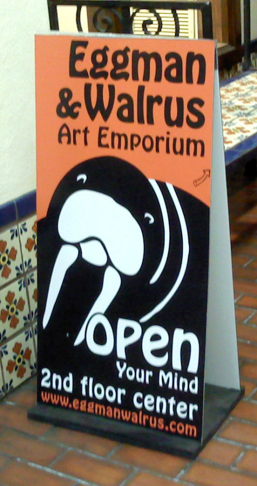 Posters, Cards and Signs for Local Art Gallery by Laura Engstrom at ...