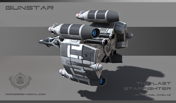 "Gunstar" The Last Star Fighter by Michael Daglas at Coroflot.com