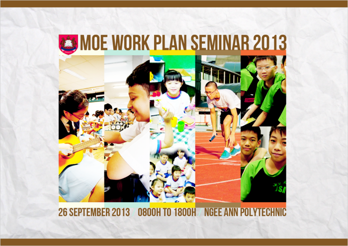 MOE WORKPLAN SEMINAR 2013 by Lim Min at Coroflot.com