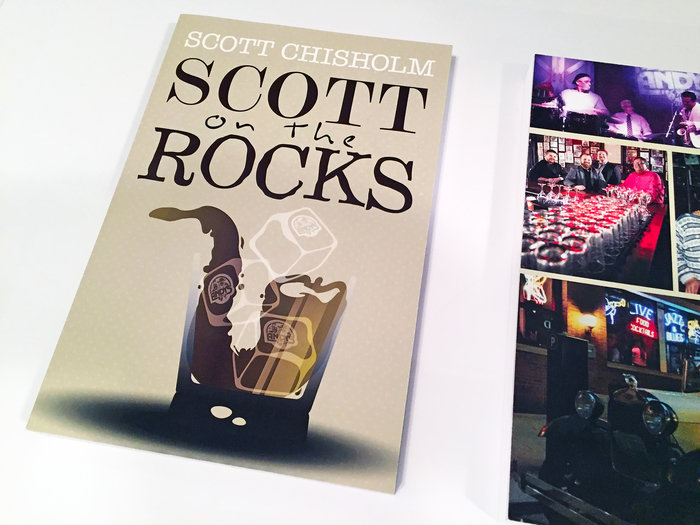 Scott On The Rocks Book Cover by Brad Spalding at Coroflot.com